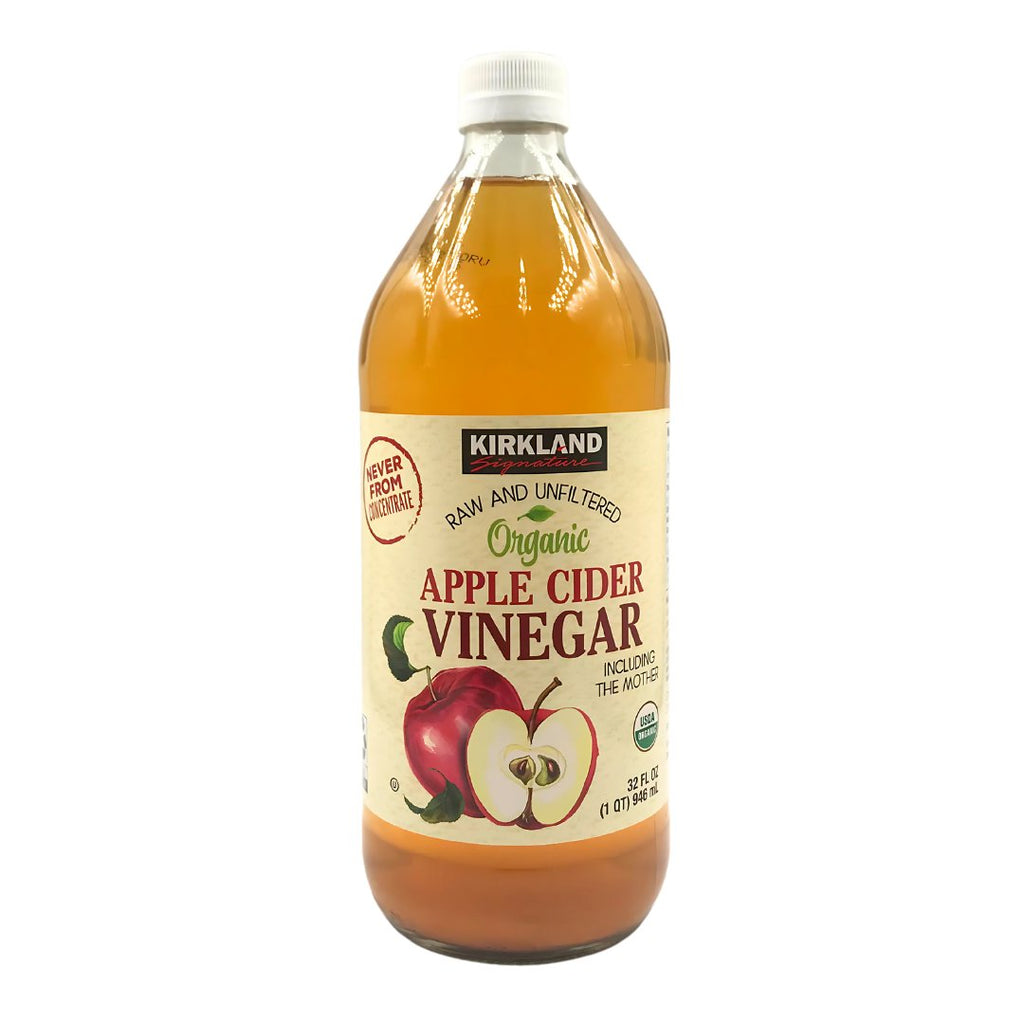 Kirkland Signature Organic Apple Cider Vinegar - Raw and Unfiltered ...