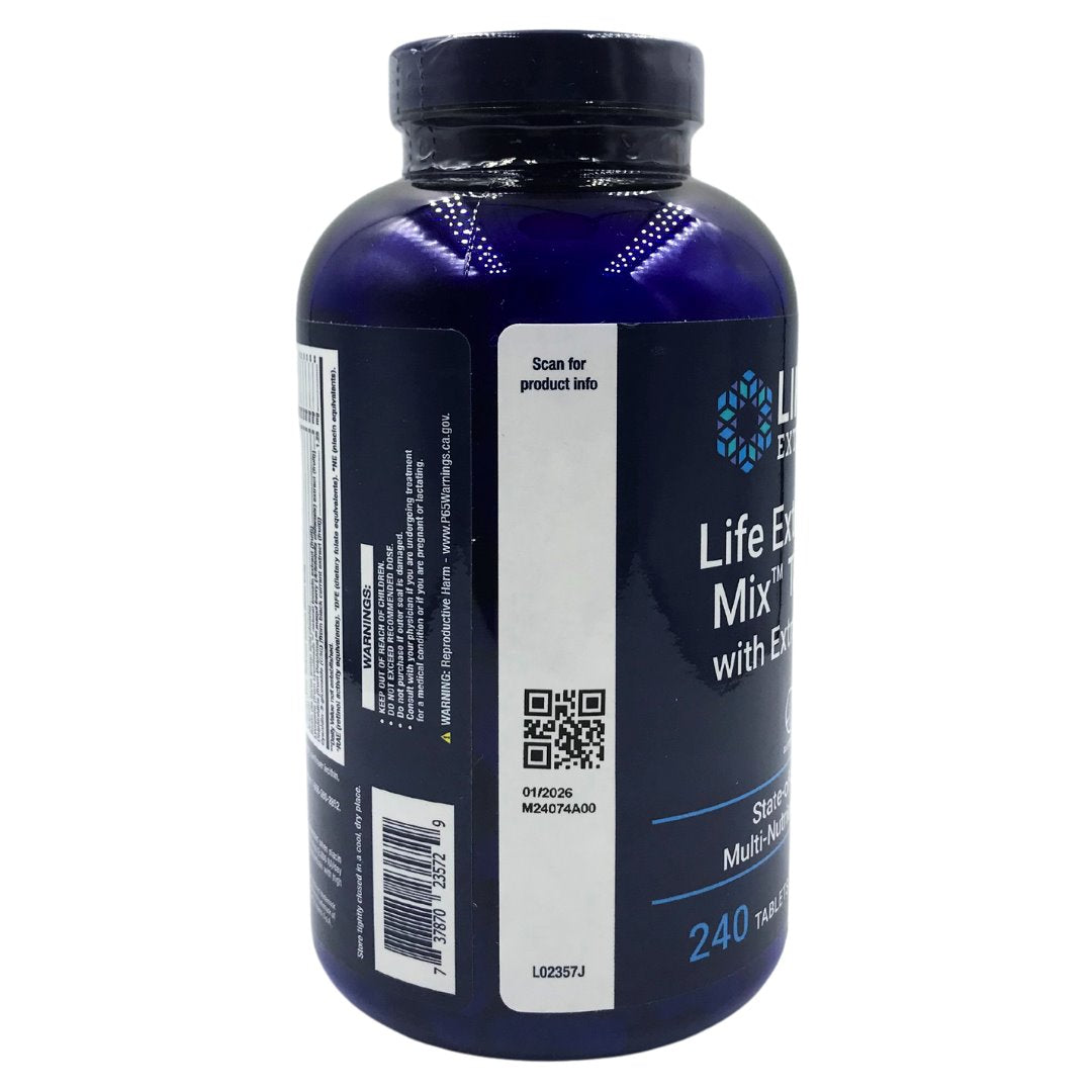 Life Extension Mix Tablets with Extra Niacin (240 Tablets)