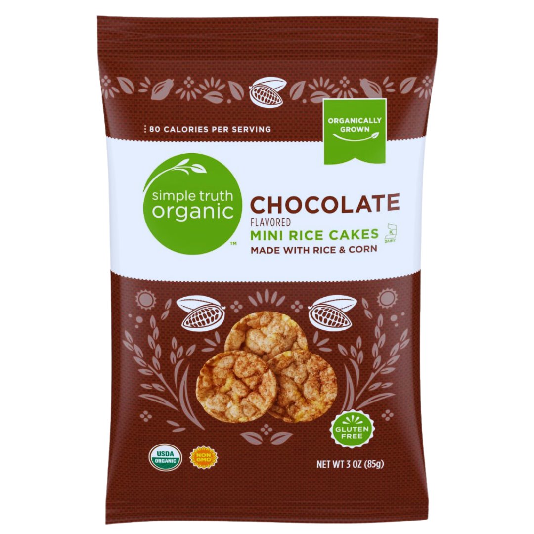 Simple Truth Organic Mini Rice Cakes - Chocolate (85g)