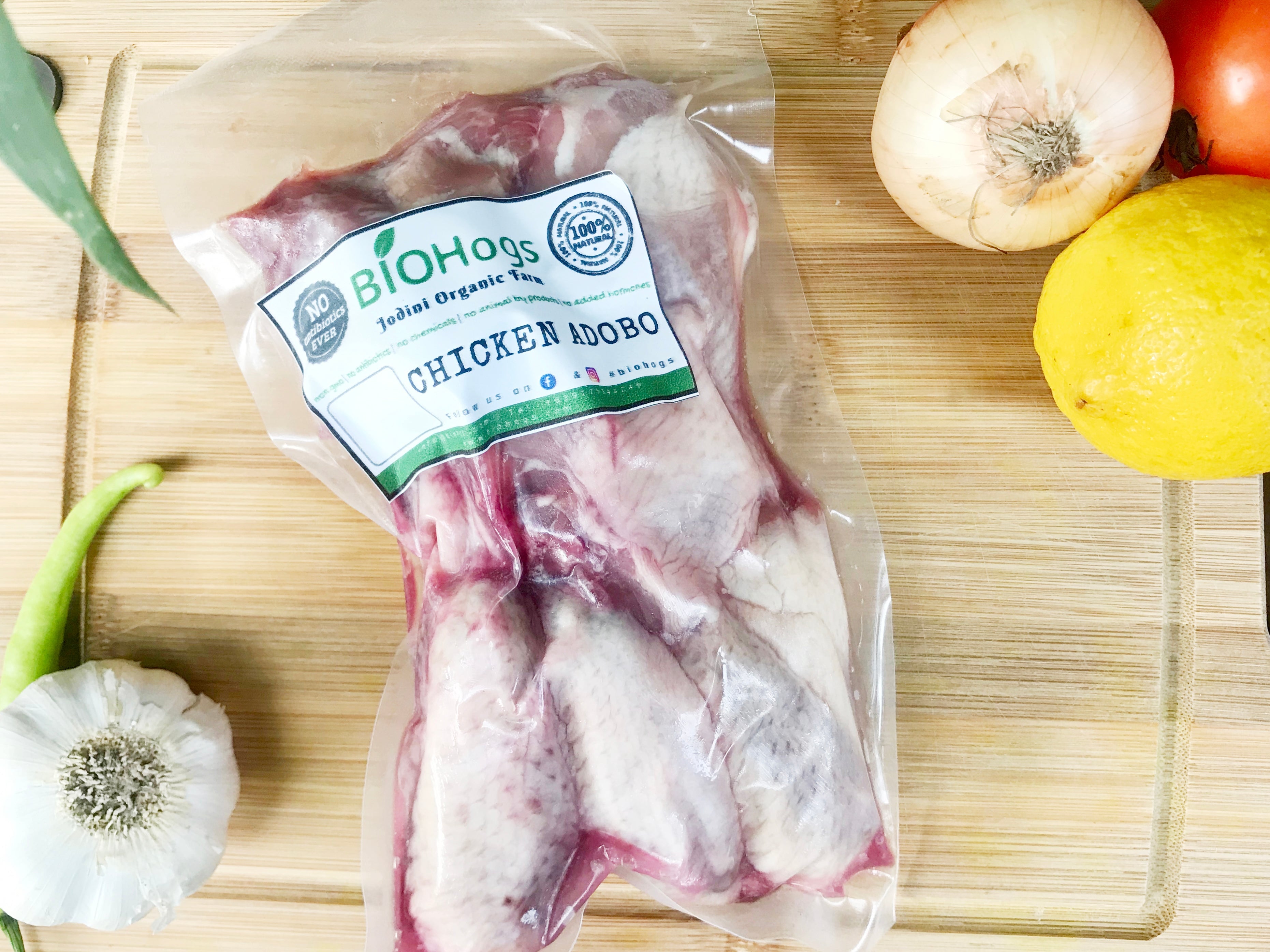 BIOHogs Chicken Adobo Cut (500g)
