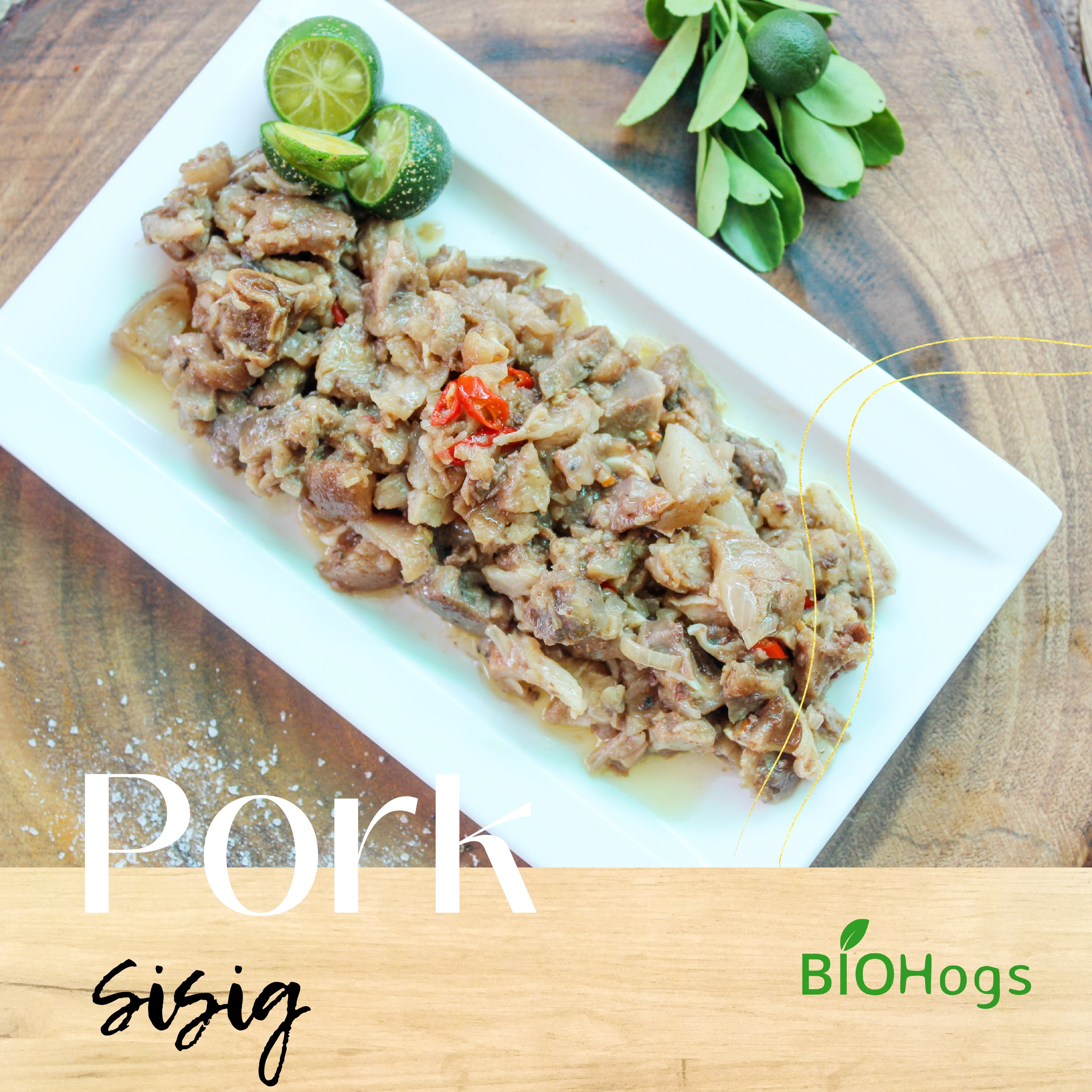BIOHogs Pork Sisig Cut (250g)