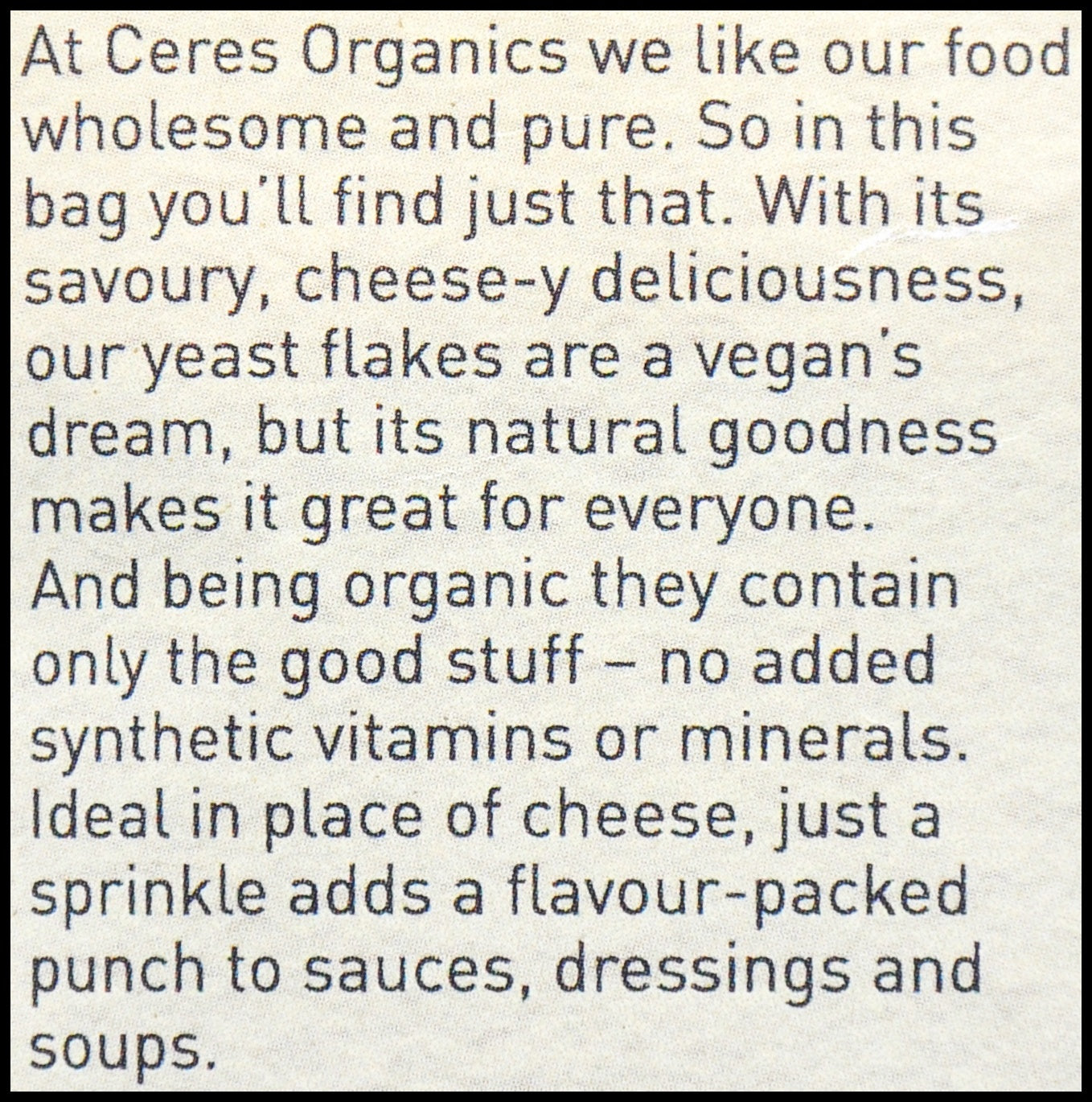 Ceres Organics Savory Nutritional Yeast Flakes (100g)