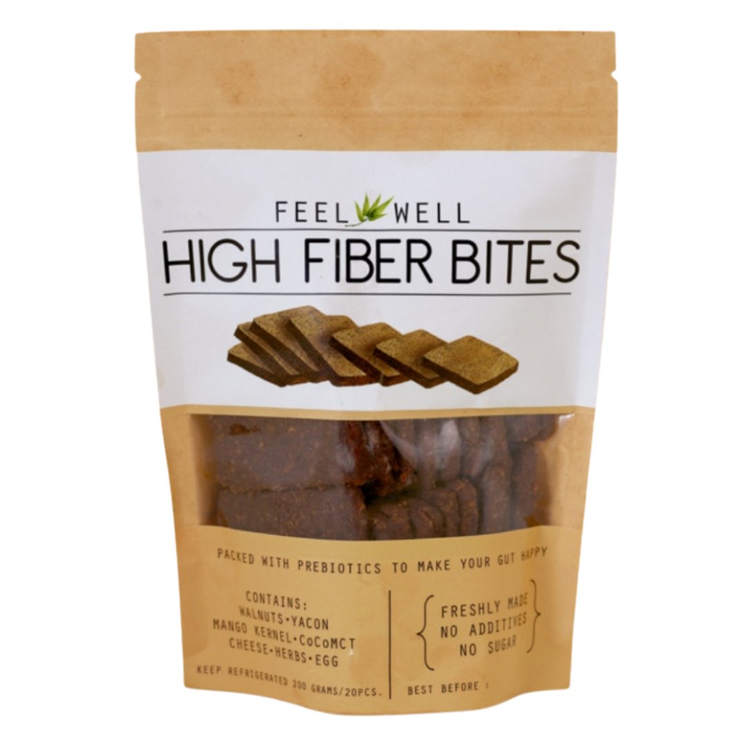 Feel Well High Fiber Bites (200g) - Pre Order 1 wk delivery