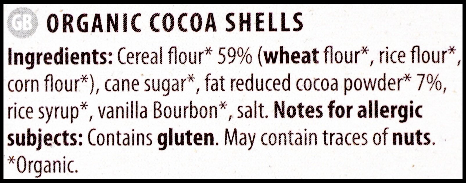 Fuchs Bio Organic Cereals - Cocoa Shells (300g)