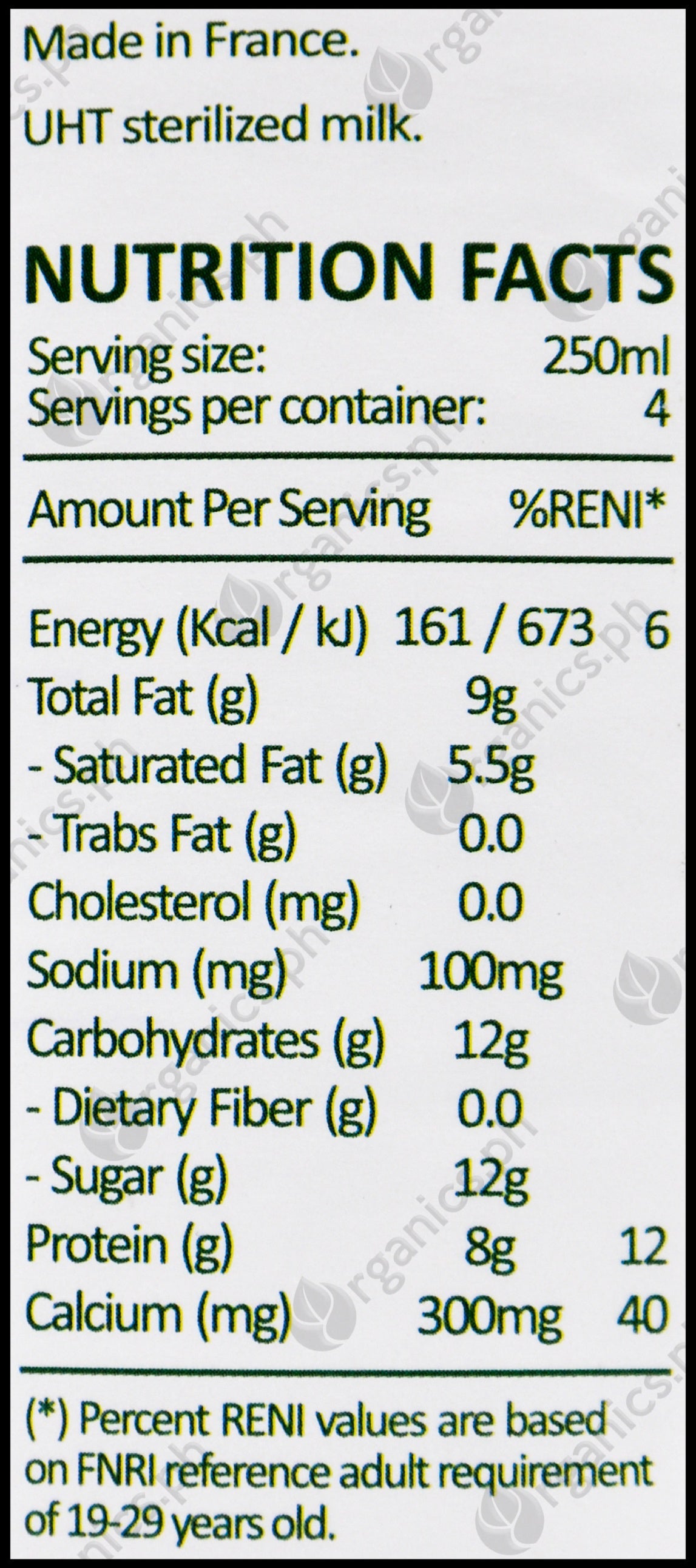 LeMoo Organic Full Cream Milk (1 Liter)