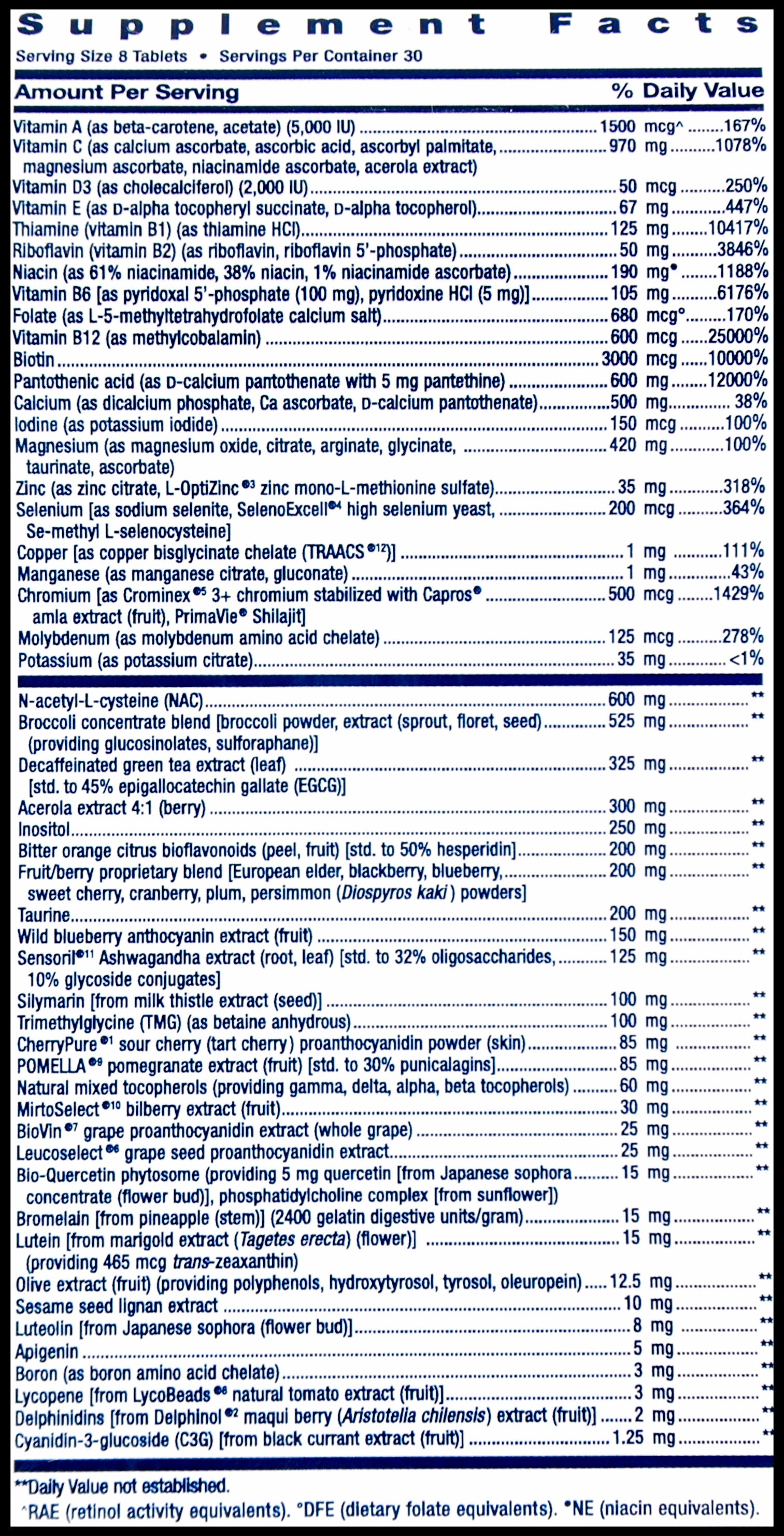 Life Extension Mix Tablets (240 tablets)