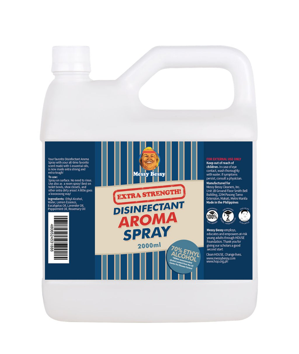 messy-bessy-natural-disinfectant-aroma-spray-w-5-essential-oils-extra ...