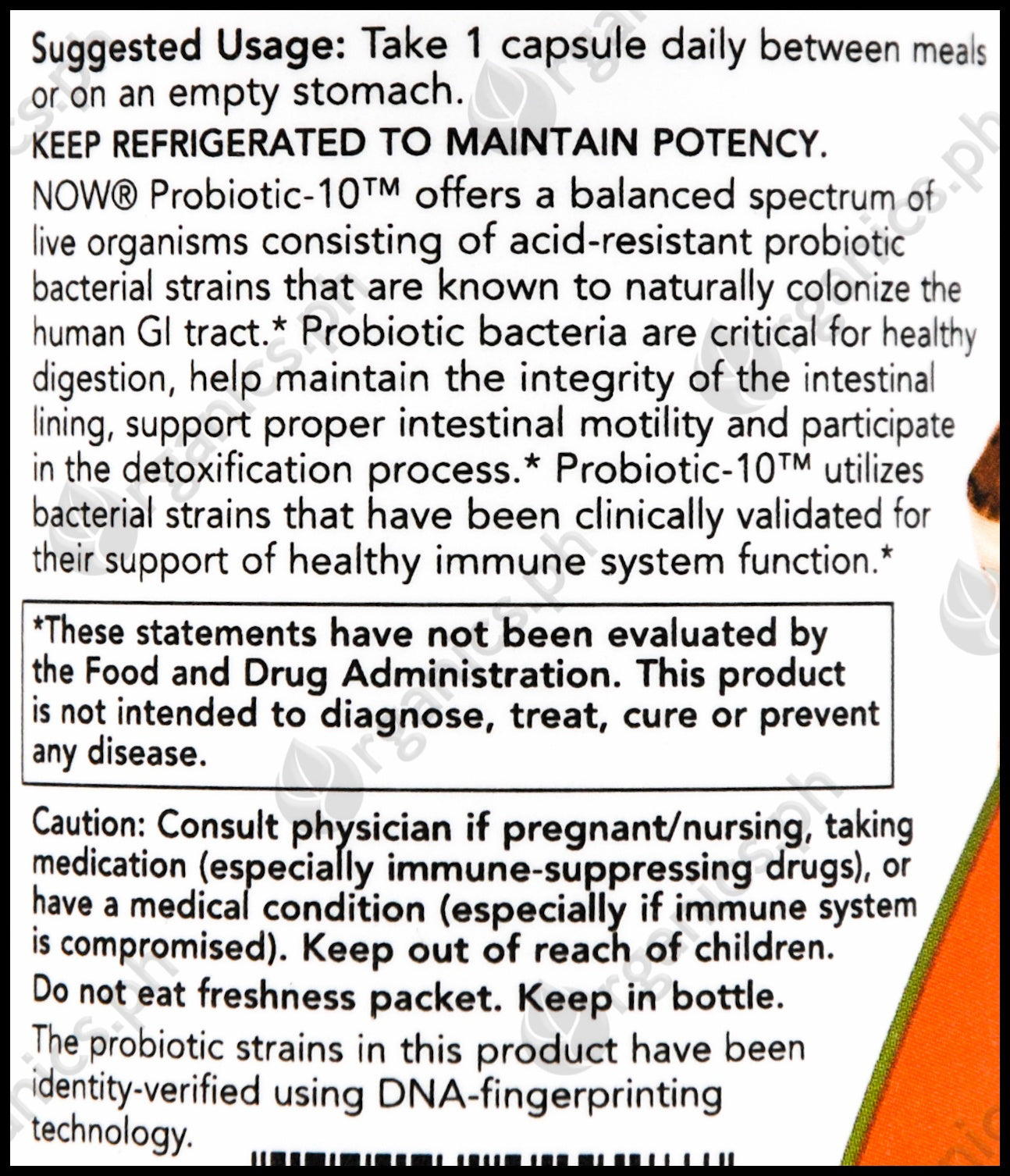 Now Probiotic - 10 Strains 50 Billion CFU (50 caps)