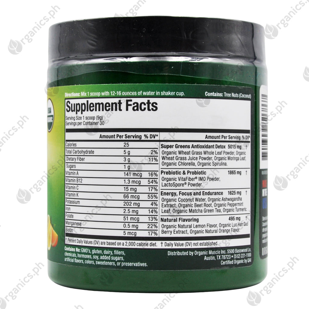 organic-muscle-green-juice-superfood-powder-270g-supplements-organic ...