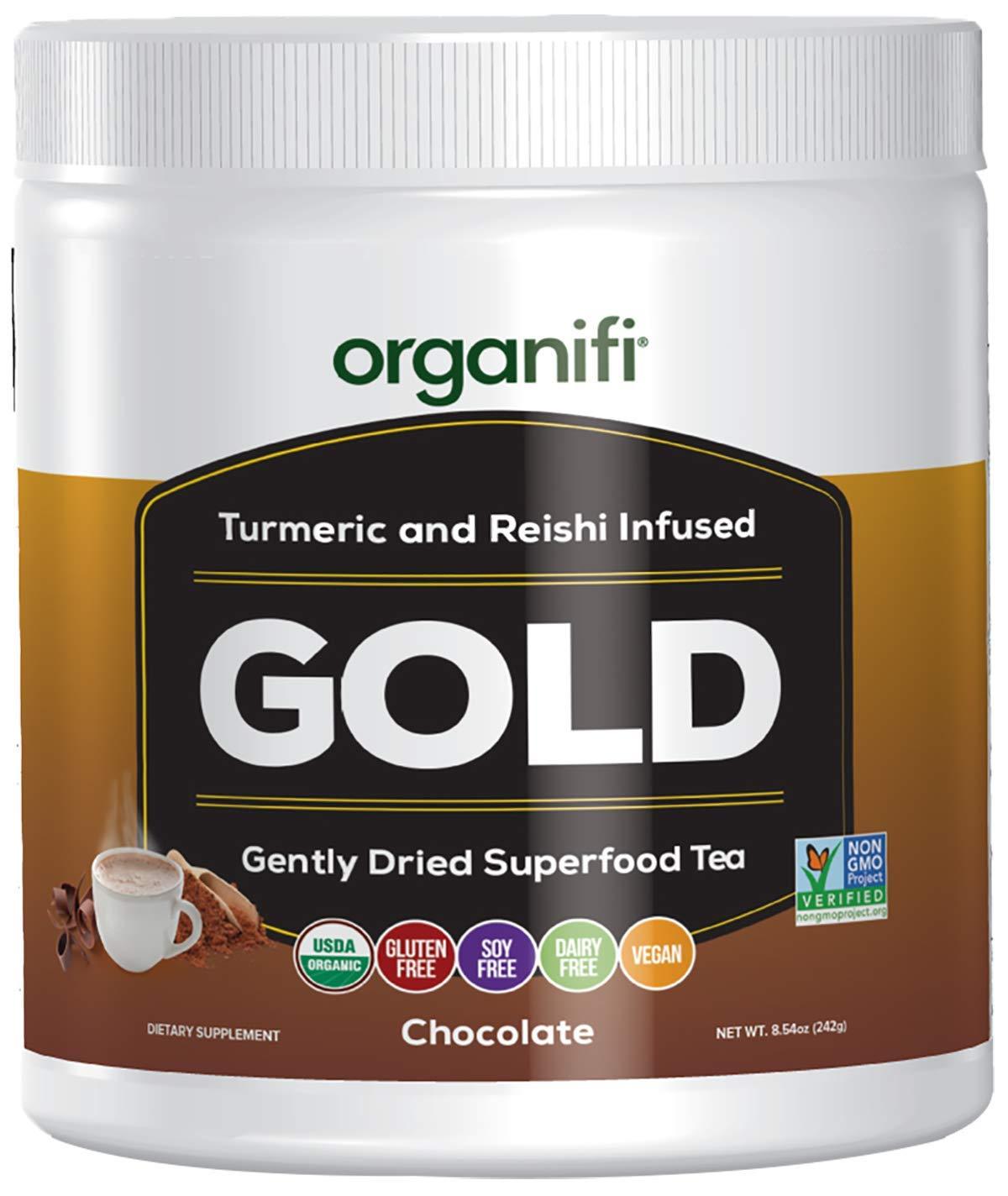 Organifi Gold Chocolate Superfood Powder (240g)