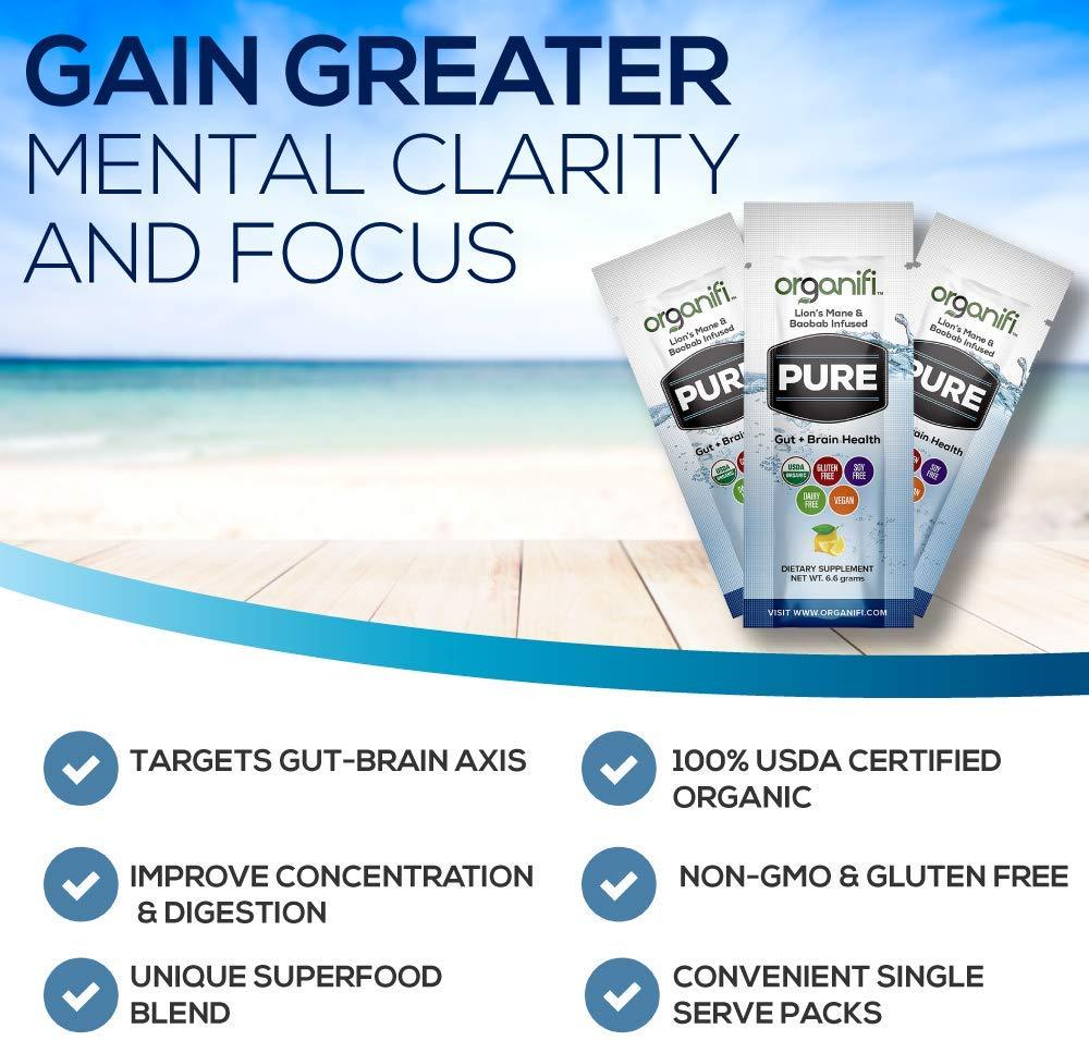 Organifi Pure Superfood Powder - Travel Pack (9.13g 1 sachet)