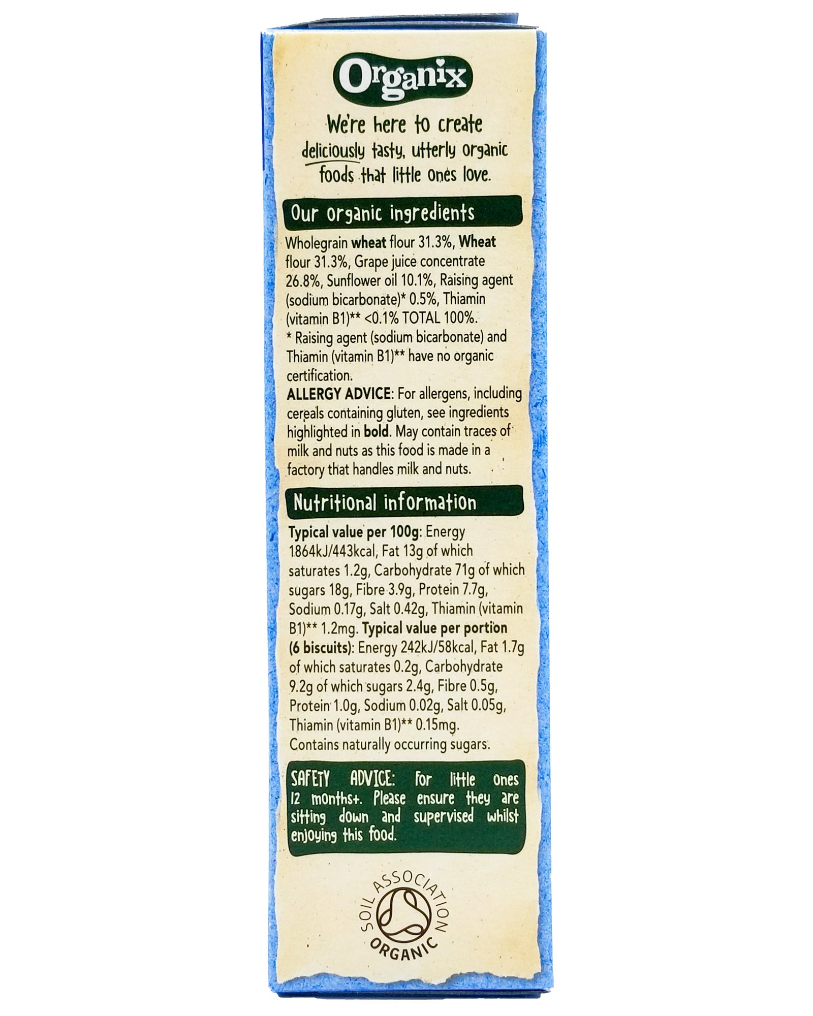 Organix Ingredients