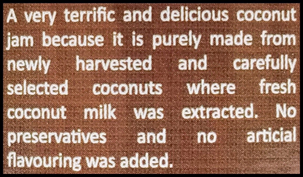 Quezon's Best Organic Coconut Jam - Muscovado (330g)