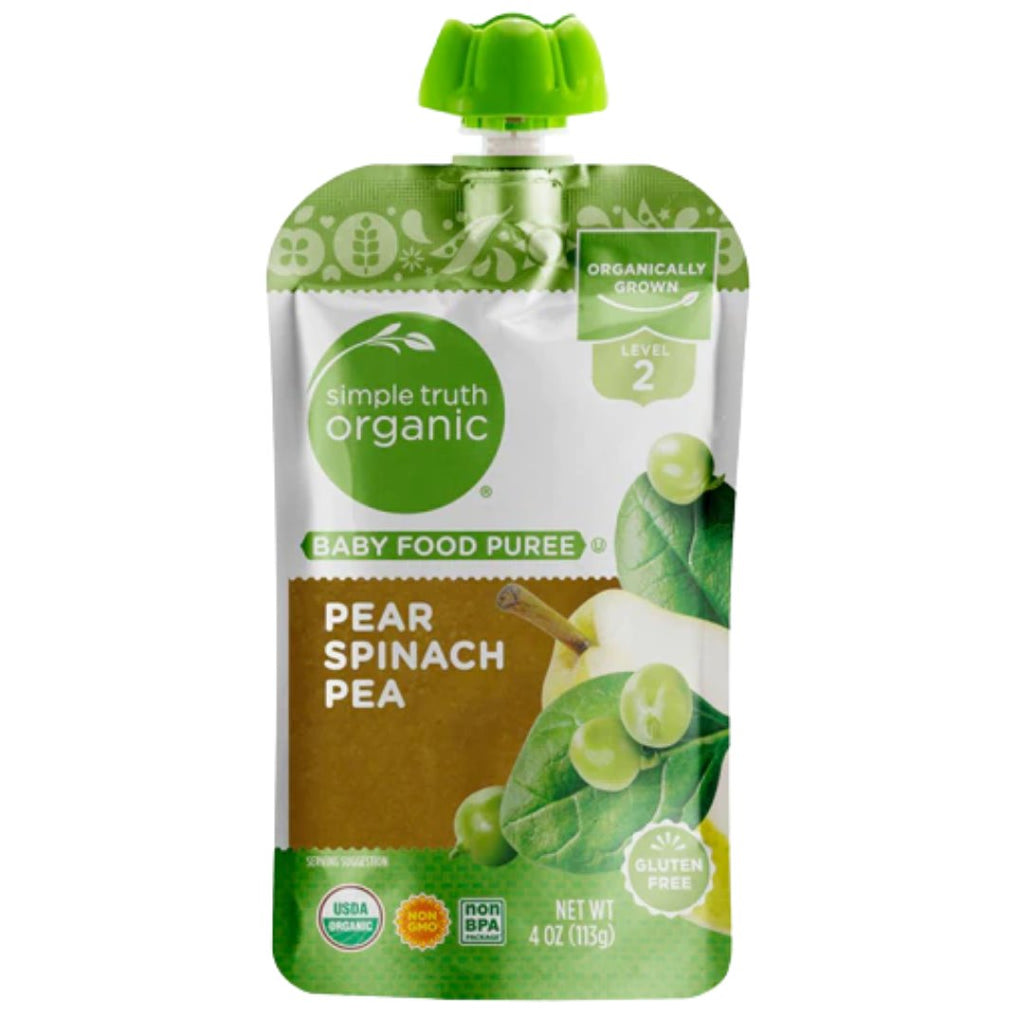 simple-truth-organic-baby-food-puree-level-2-pear-spinach-pea-113g ...