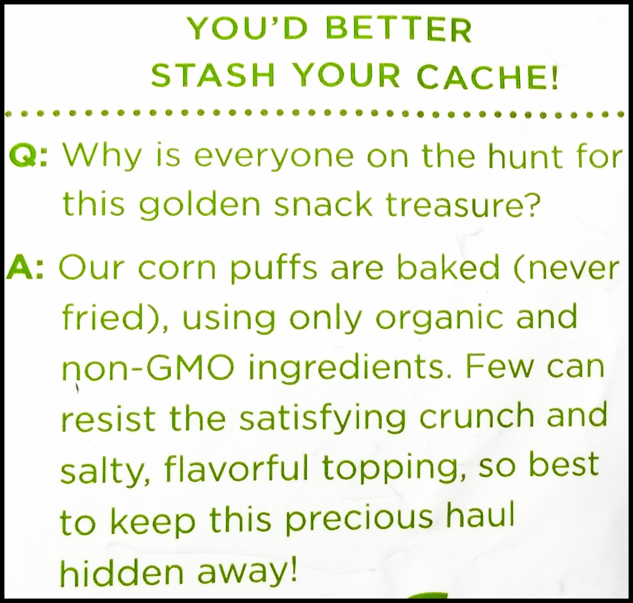 Simple Truth Organic Baked Puffs Snack - Sea Salt & Butter (113g)